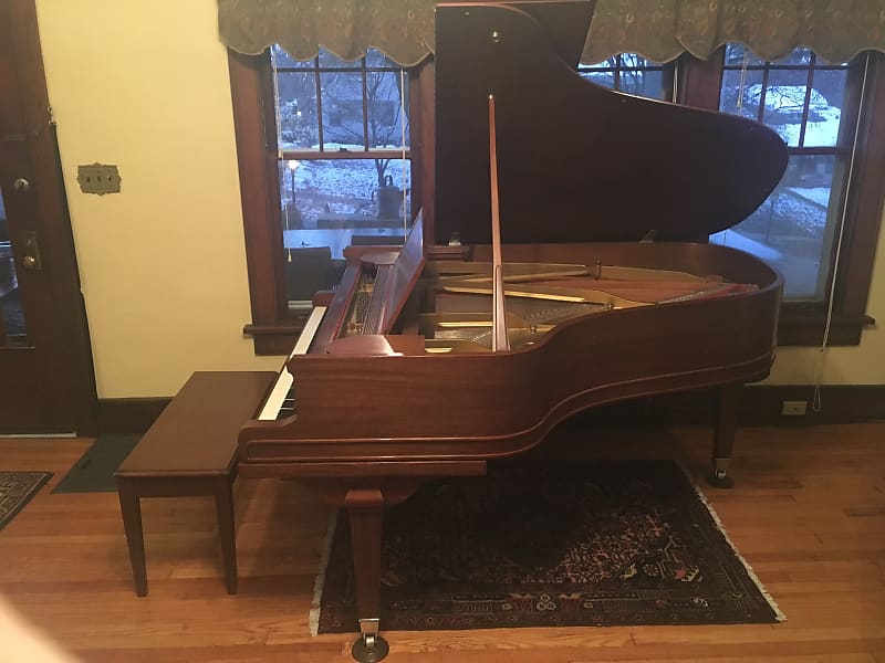Baldwin Model C 6'3" Grand Piano, 1915, Mahogany | Reverb