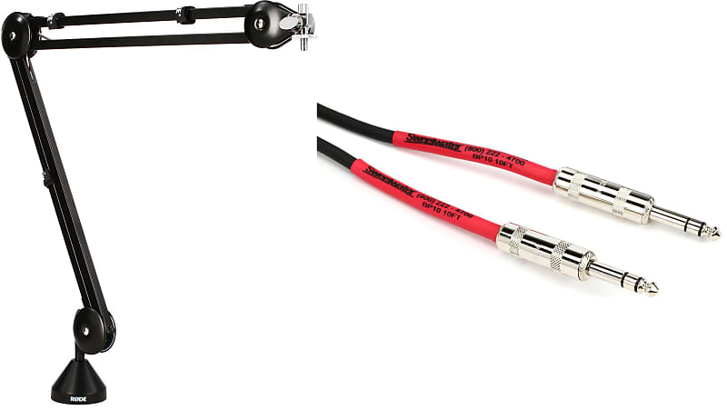 Rode PSA1 Desk-mounted Broadcast Microphone Boom Arm Bundle | Reverb