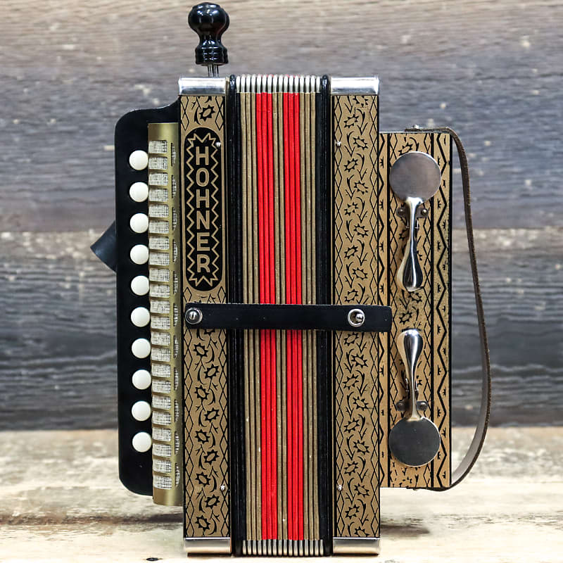 Hohner HA-112 Model 2-Bass Spoon 10-Treble Button 2-Stop "C" | Reverb