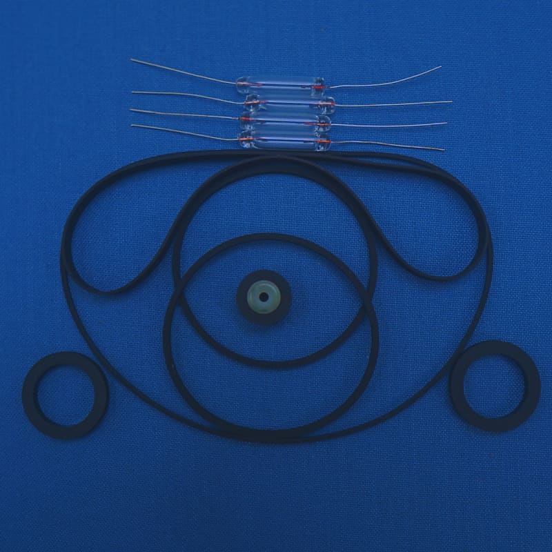 AKAI CS-707D - Pinch Roller, Idler Tire, Belt & Vu-Meter | Reverb UK