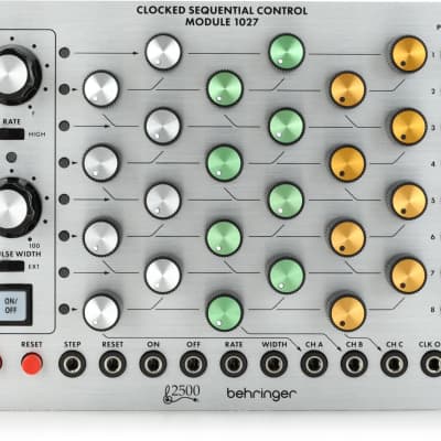 Behringer Clocked Sequential Control Module 1027 8-step | Reverb