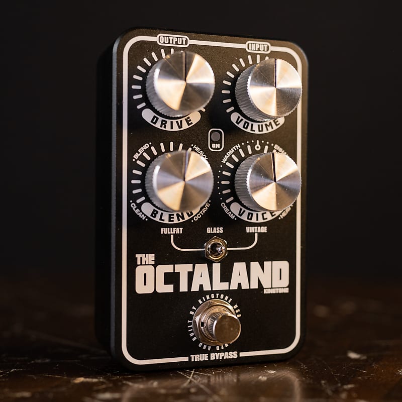 King Tone Guitar Octaland - Black | Reverb