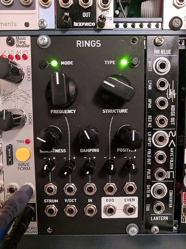 Mutable Instruments Rings with Black Panel in Excellent | Reverb