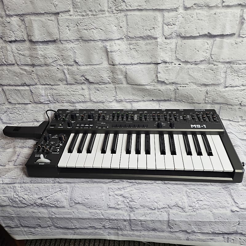 Behringer MS-1 Analog Synthesizer Black | Reverb