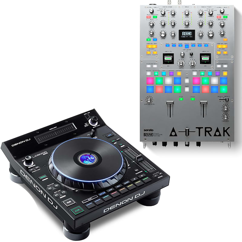 Rane Seventy A-Trak Signature DJ Mixer + Denon DJ Controller | Reverb