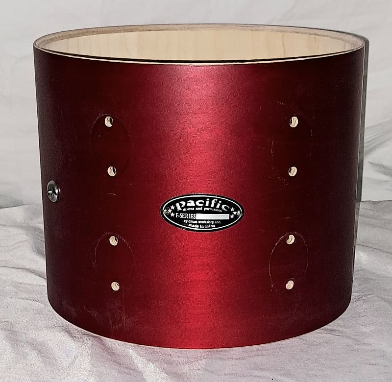 PACIFIC PDP Tom Shell 10" 2003 Apple Red Matte | Reverb