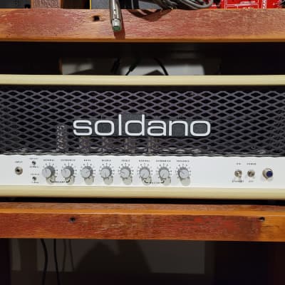 Soldano SLO-100 Custom Full Stack White | Reverb