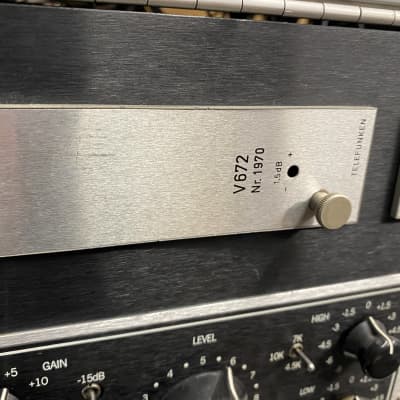 Vintage Telefunken V672 Preamp 2 of 2 | Reverb