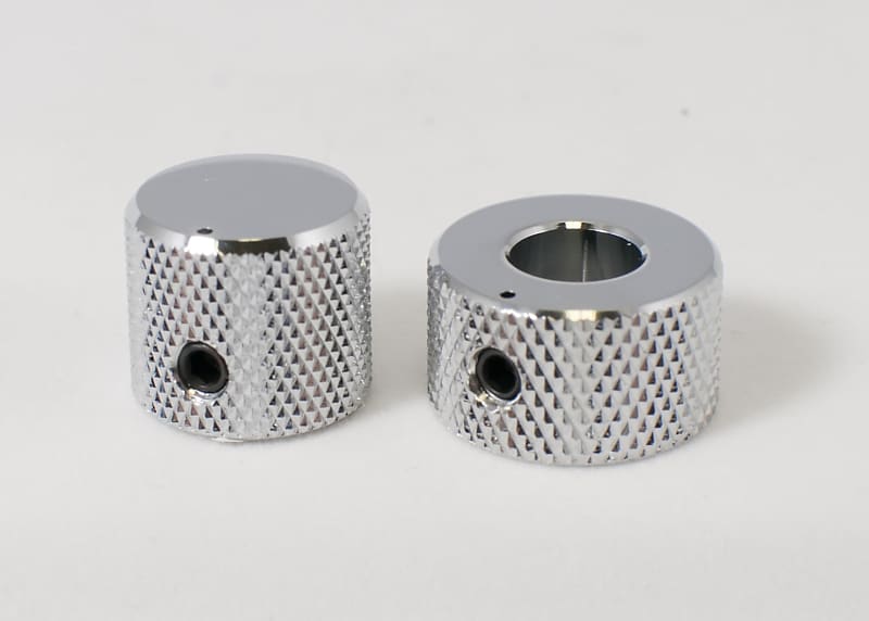 Concentric Stacked Metal Beveled Knob - Chrome EMG | Reverb UK