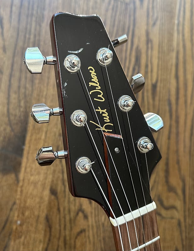 2011 Kurt Wilson Doublecut - Tobacco Sunburst w/ Gig Bag | Reverb