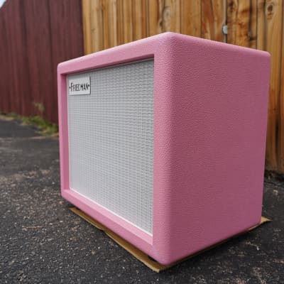 FRIEDMAN 112 Closed Back Pink Tolex 16 Ohm Creamback 1x12 | Reverb