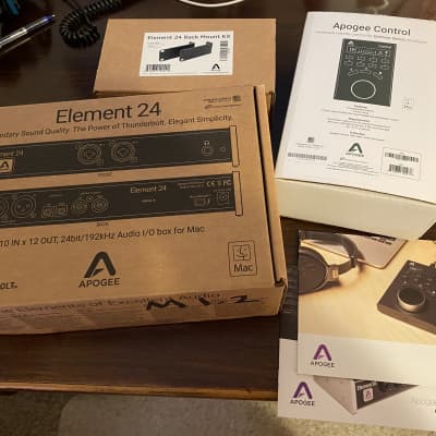 Apogee Element 24 + Apogee Control Bundle – Includes rack | Reverb