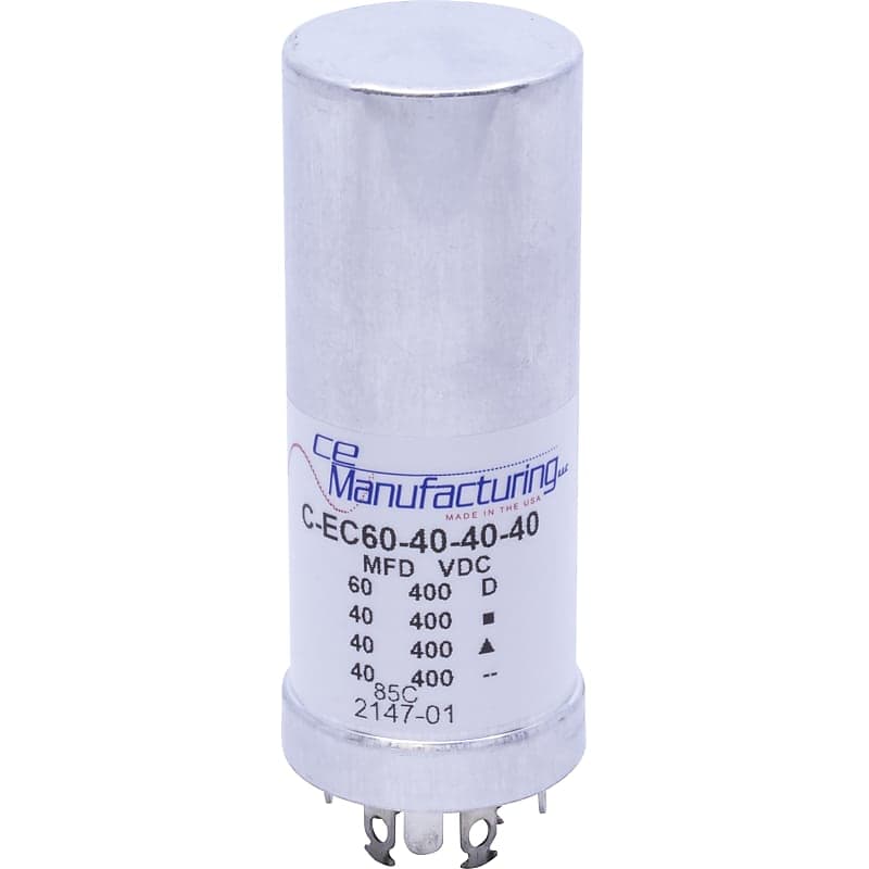 Capacitor - CE Mfg., 400 V, 60/40/40/40 μF | Reverb