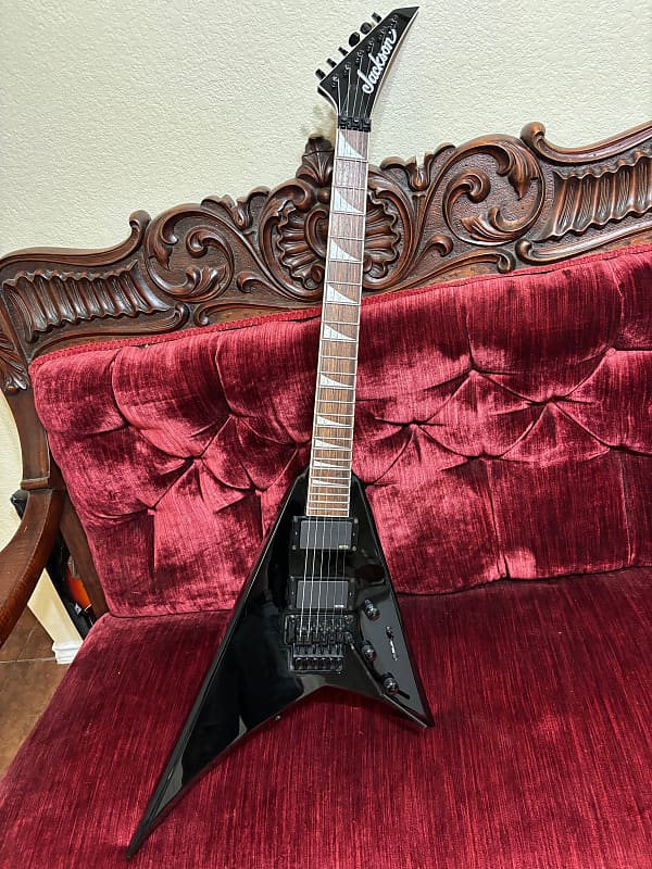 Jackson V RRXMG Gloss Black | Reverb