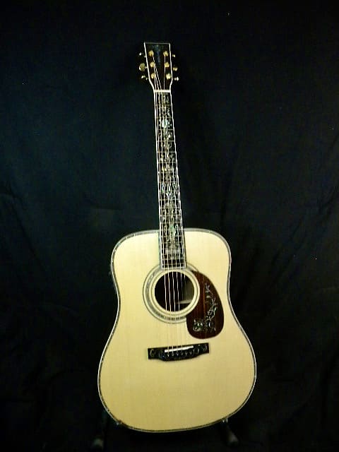 Artisan Custom Guitars D45 Deluxe A/E Guitar 2021 Natural | Reverb