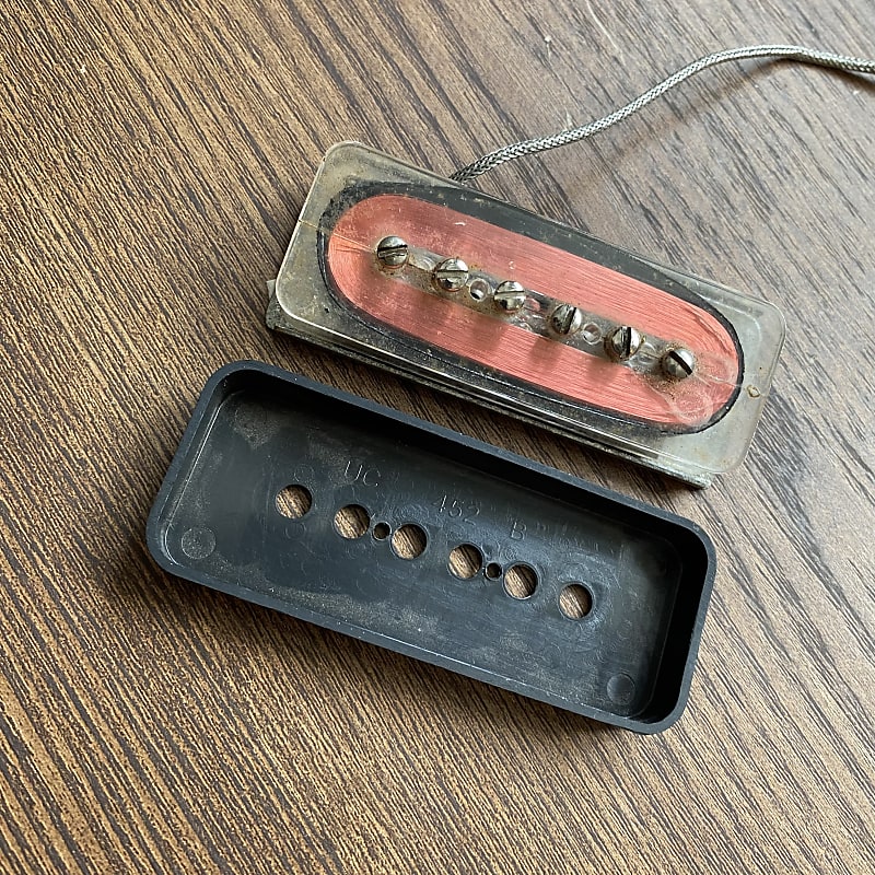 Vintage Gibson P90 Pickup 1968 Clear Bobbin 1960s 1970s | Reverb