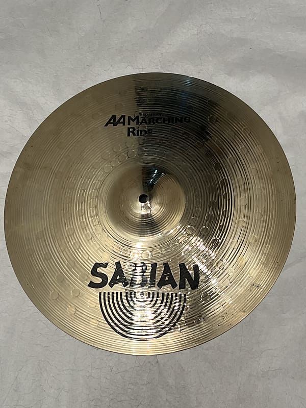 Sabian AA Marching 16” Ride Cymbal - Brilliant | Reverb