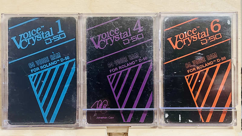 Voice Crystal Sound Cards for Roland D-50 | Reverb