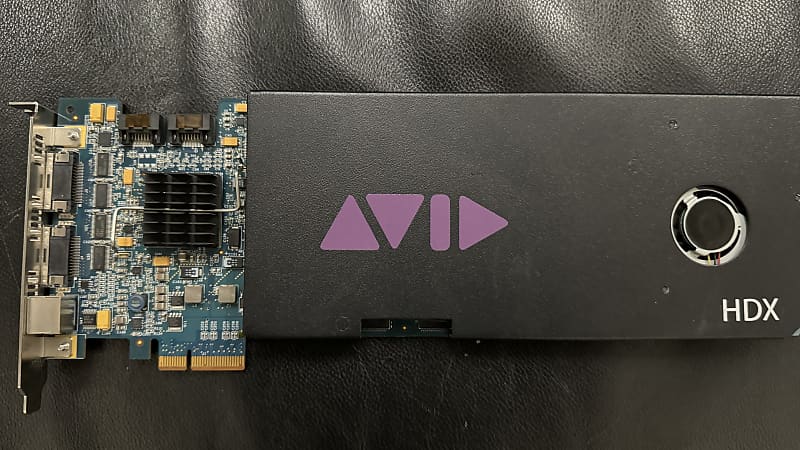 Avid HDX Card:Open Box Full Warranty | Reverb