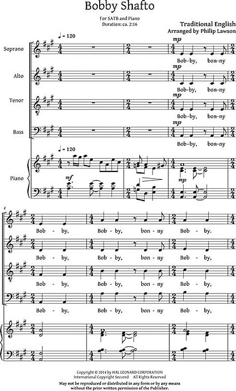 Bobby Shafto | Reverb