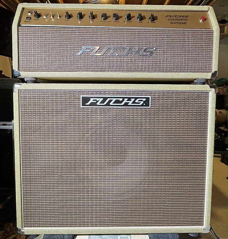 Fuchs Overdrive Supreme 100 Head With Fuchs 1 X 12 Cabinet / | Reverb