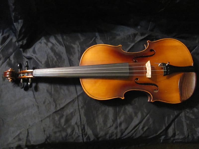 Antique Viola 4/4 Stradivarius Copy Made in Germany w/Case | Reverb