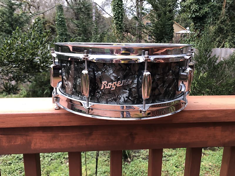 Vintage Rogers Wood Dynasonic Snare Drum - Early 60's | Reverb