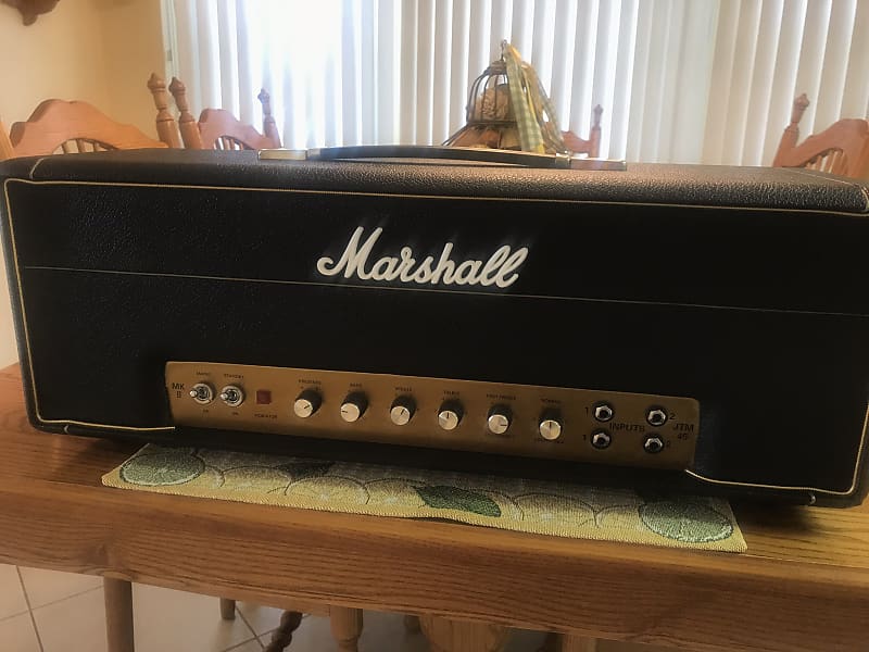 Marshall JTM45 JTM 45 Plexi 1991 Black | Reverb