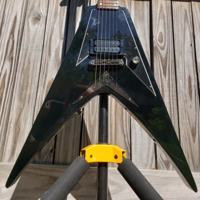 Samick SV10 2020 Black. Flying V King V style. Single pickup. | Reverb