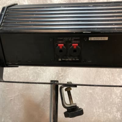 TOA Speaker Monitors SM-60 Stage Monitor Speakers w/ stands | Reverb