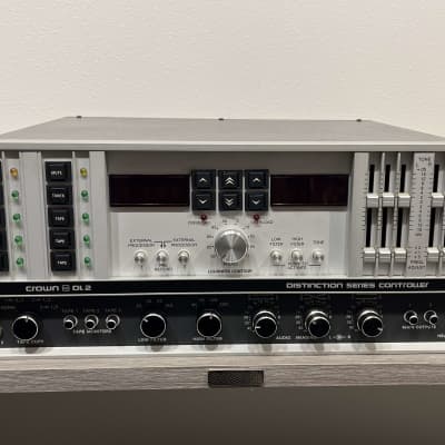Crown DL-2 Preamp & Controller w/ DL2 Power Supply and Phono | Reverb
