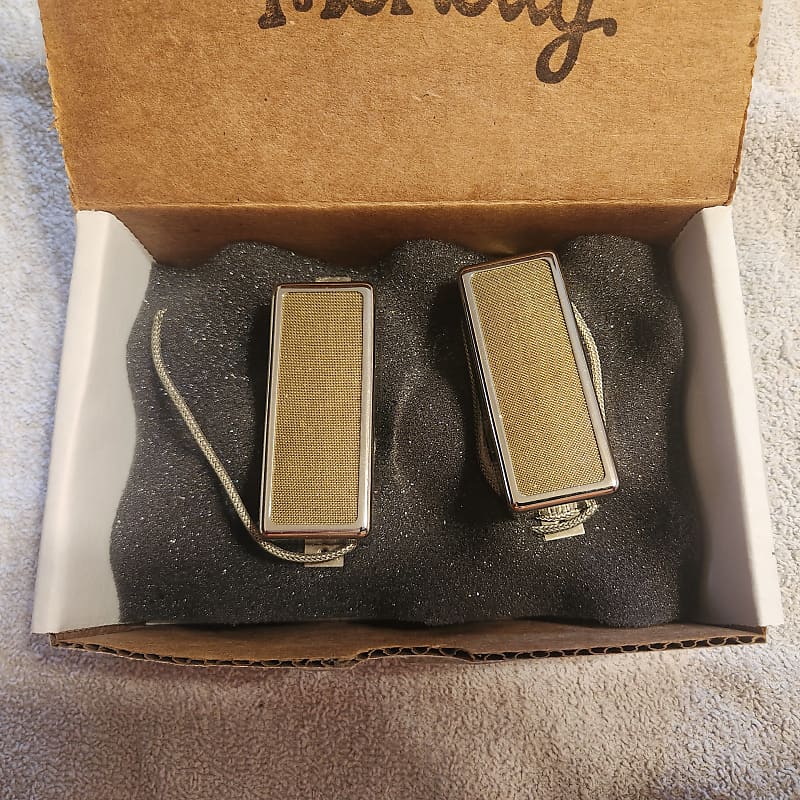 McNelly Pickups Firebird pickup set 2024 - Gold Foil Cover | Reverb