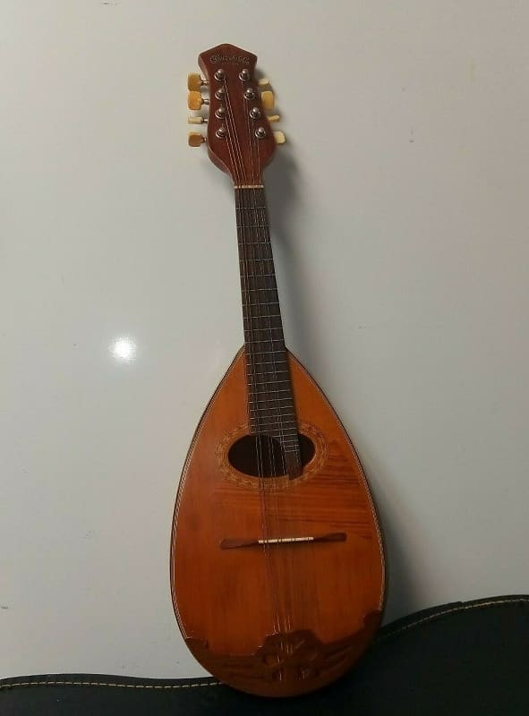 Vintage Kiso-Suzuki Bowlback Mandolin Model MR-150 With | Reverb