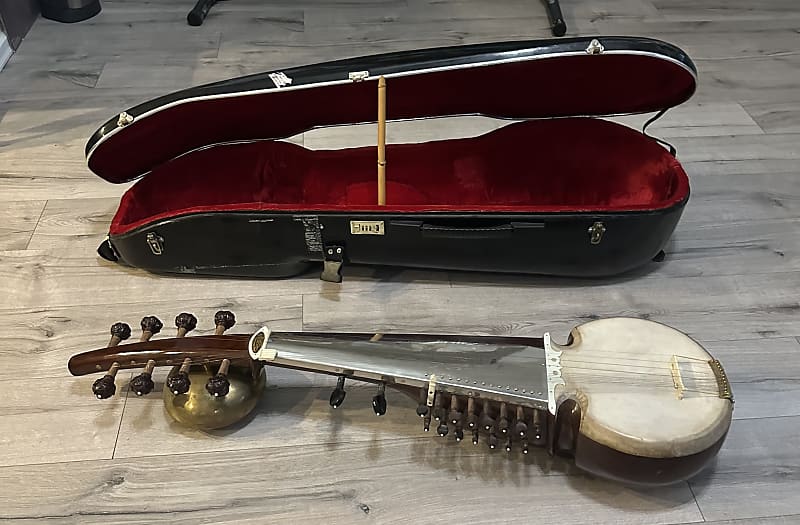 Classical Indian Sarod in Excellent Condition with Case, | Reverb