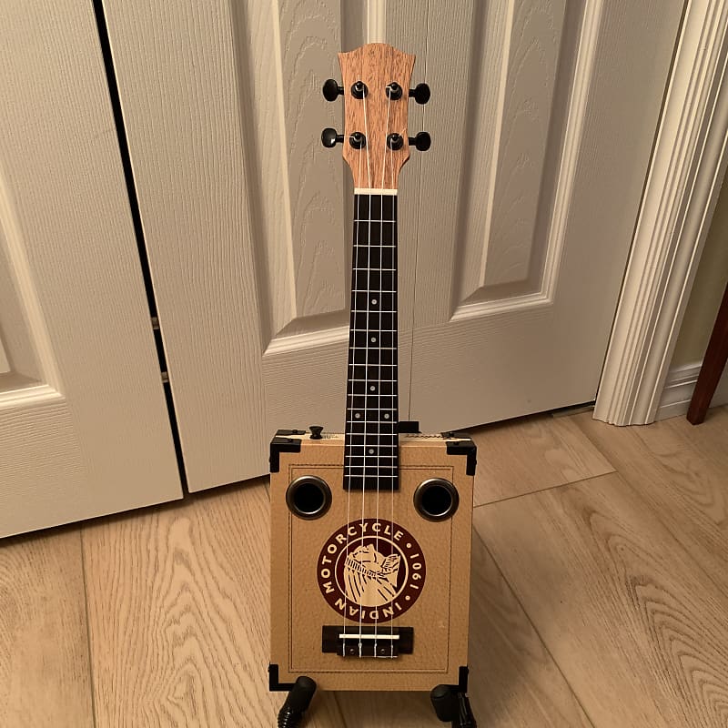 Cigar Box Ukulele - Indian Motorcycle | Reverb