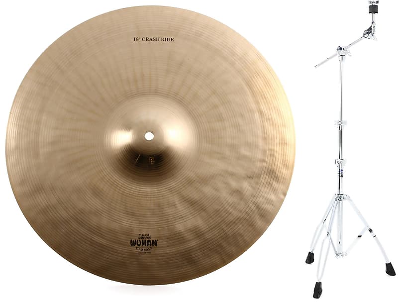 Wuhan 18 inch Crash Ride Cymbal Bundle with Ludwig LAS36MBS | Reverb