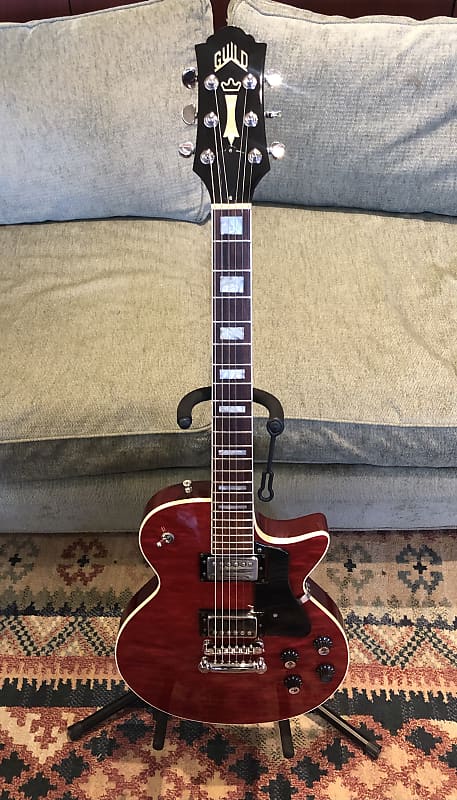 Guild Bluesbird 1997 - Transparent Red | Reverb