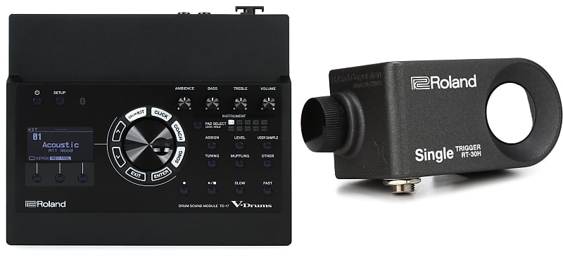 Roland V-Drums TD-17 Electronic Drums Sound Module Bundle | Reverb