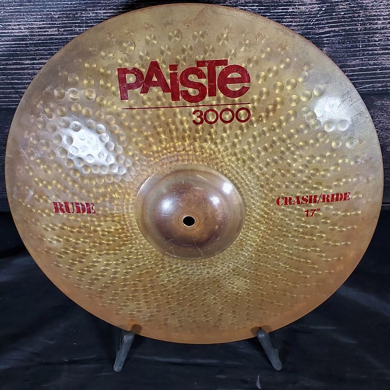 Paiste 3000 17" Crash Ride 17" Crash/Ride Cymbal (Orlando, | Reverb