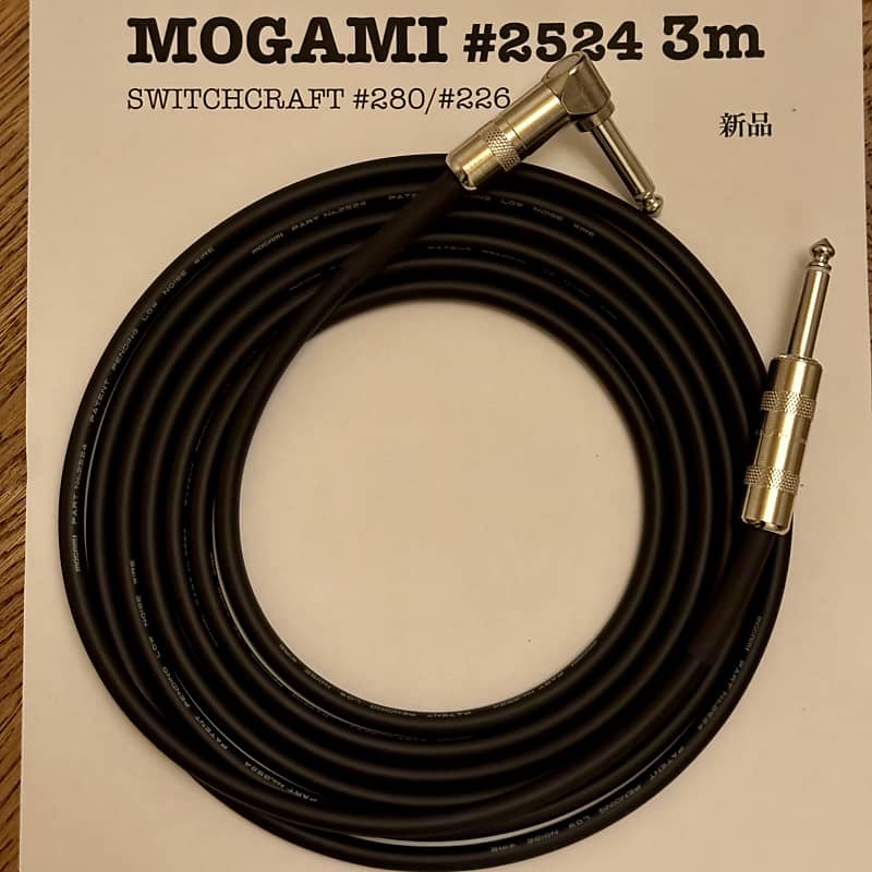 Mogami 2524 Guitar Cable – 10ft (3m) | SWITCHCRAFT 280/226 | Reverb UK