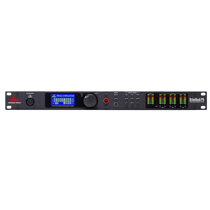 DBX DriveRack PA2 Complete Loudspeaker EQ Rackmount | Reverb