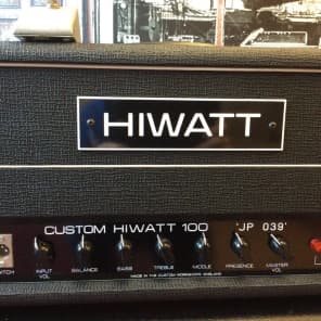 Hiwatt Custom 100 "Jimmy Page" | Reverb