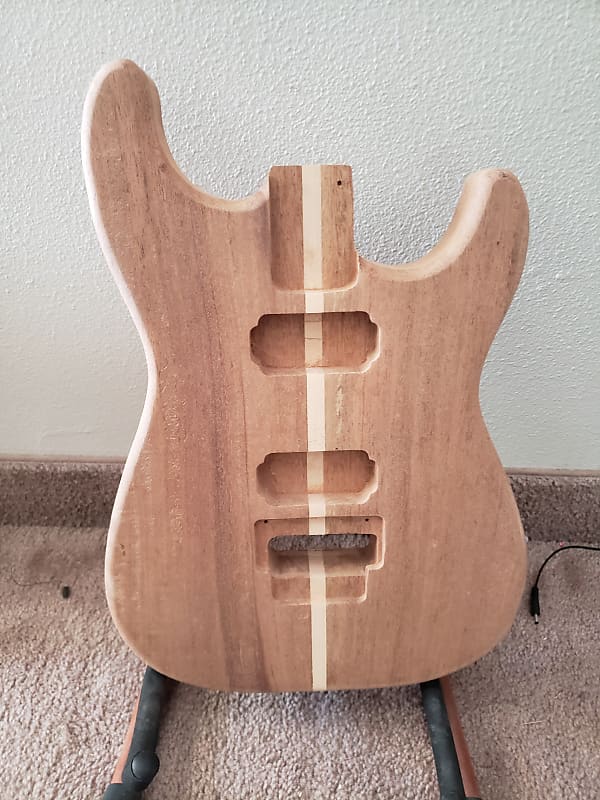 No Brand Stratocaster Style Guitar Body 2021 Natural | Reverb