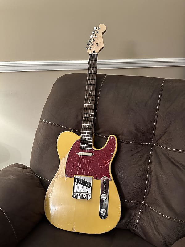 MJT Telecaster strat neck Deliverance boutique Pickups | Reverb