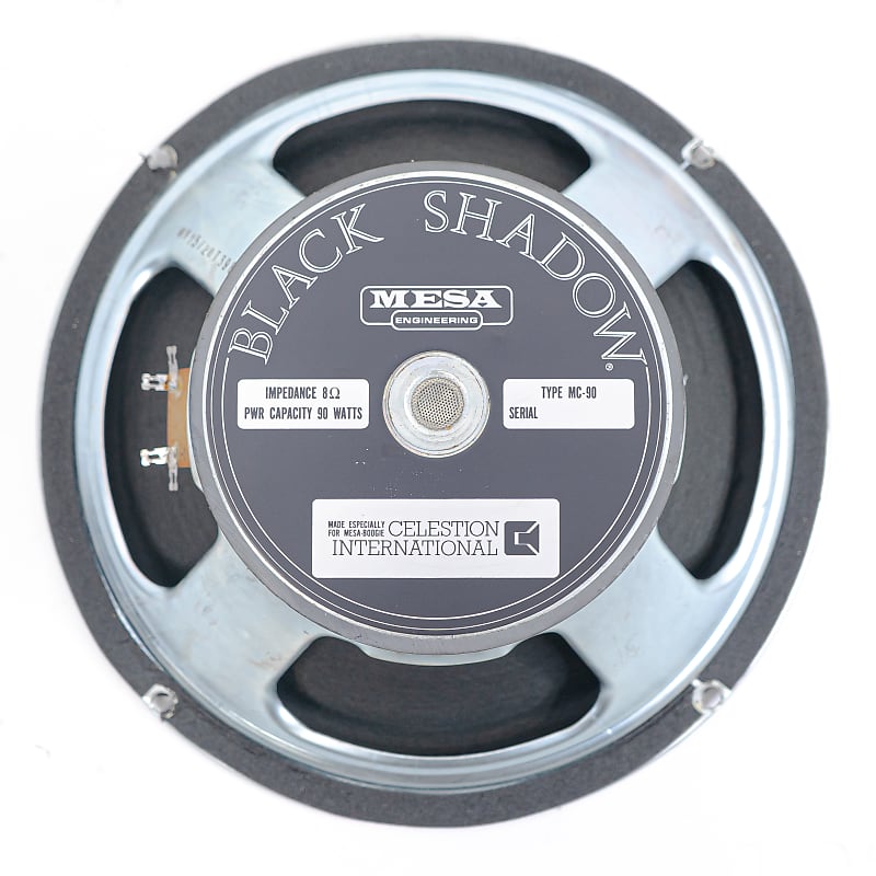 Mesa Celestion Black Shadow MC90 Guitar Speaker - 8 ohms / 90 | Reverb