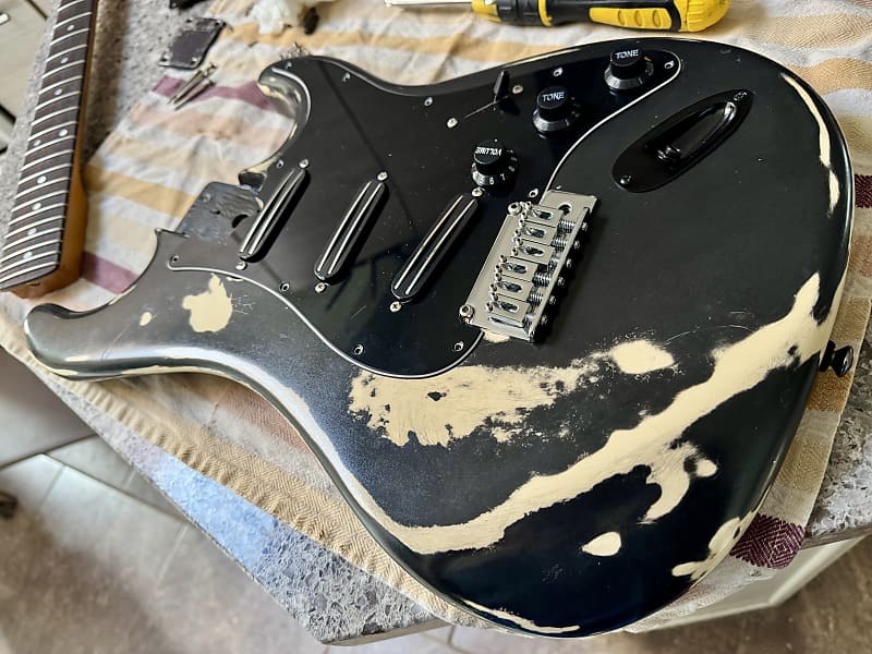 Fully Wired Relic Stratocaster Strat Complete Body - Solid | Reverb