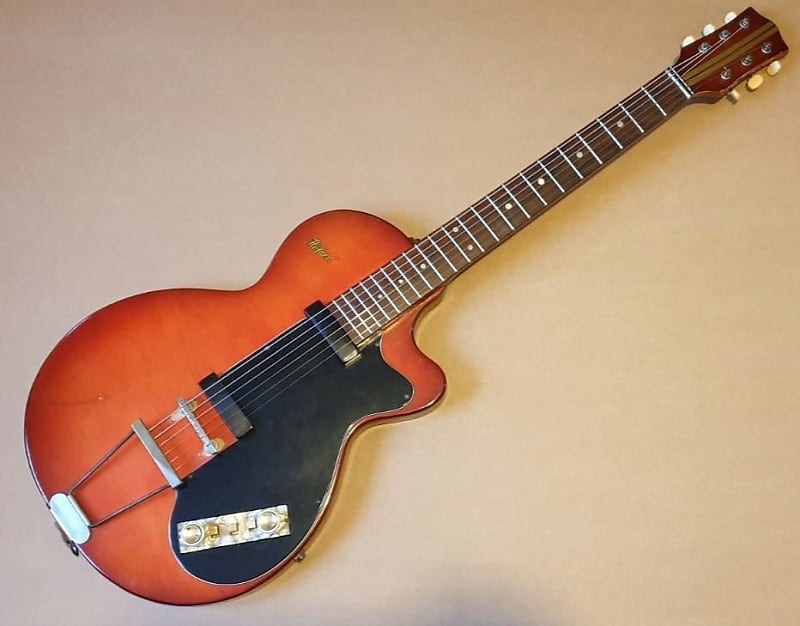 Rare Vintage 1959 Hofner Colorama II Red | Reverb Deutschland