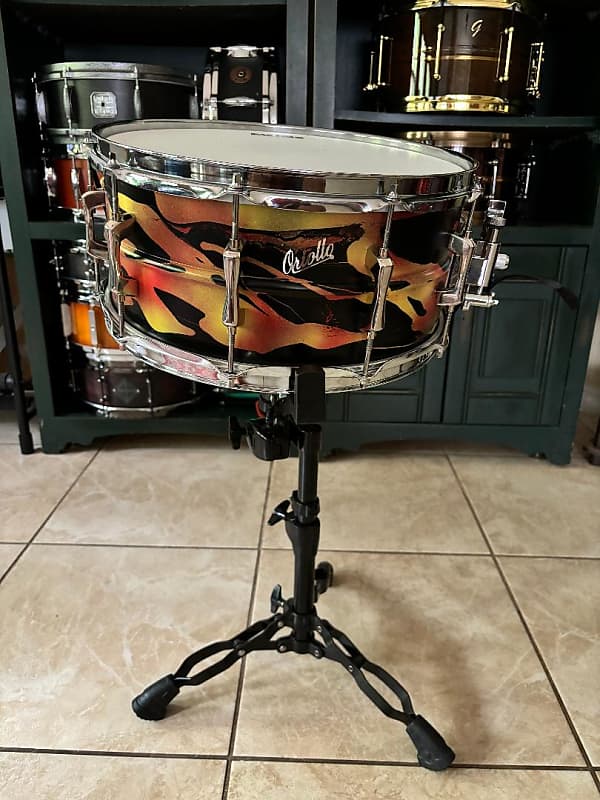 Oriollo Phantom 65 Seamless, Spun Aluminum Snare | Reverb