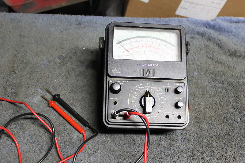 Radio Shack VINTAGE-MICRONTA FET ANALOG MULTITESTER 22-220A | Reverb