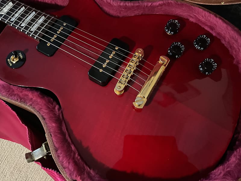 Gibson Les Paul studio plus gem 1998 - Ruby | Reverb
